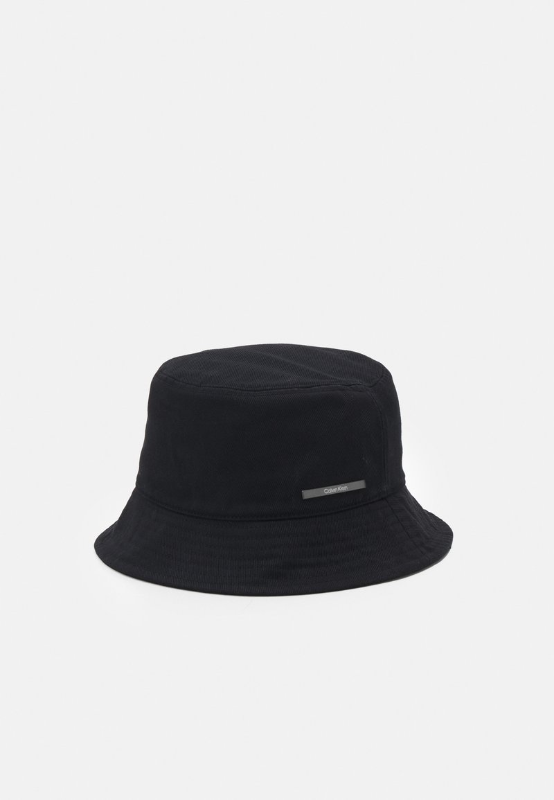 Calvin Klein BUCKET HAT UNISEX - Hattu - black/musta - Zalando.fi
