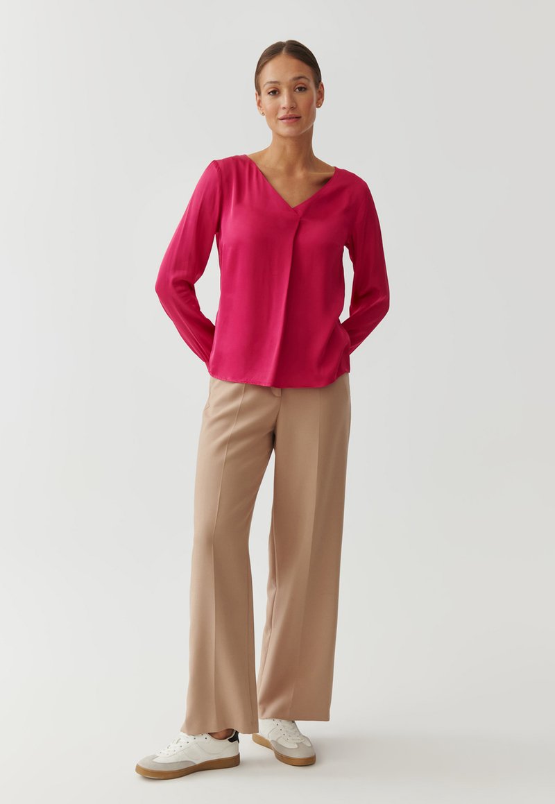 TATUUM SANDRIKA - Bluse - intens rose/pink - Zalando.at