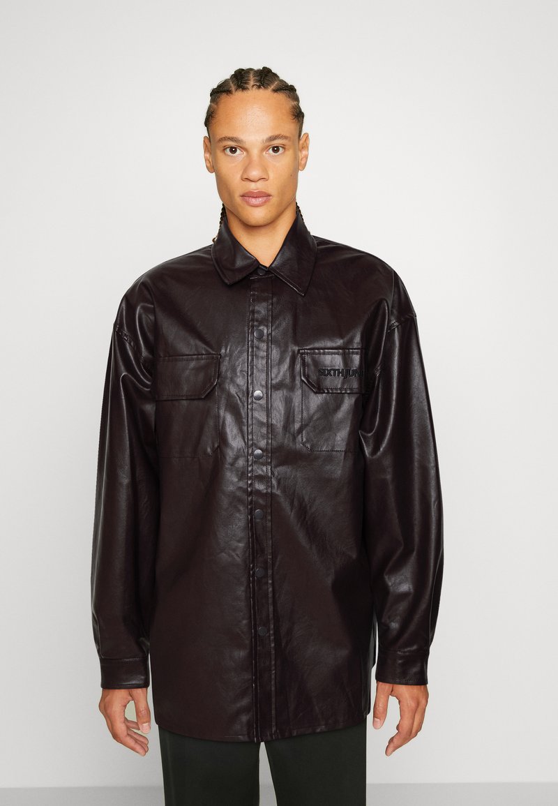 Sixth June Koszula/ciemnobrązowy - Zalando.pl