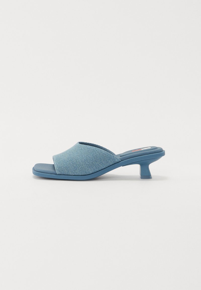 Tommy Jeans NOHO - Pantolette hoch - blue denim - Zalando.at