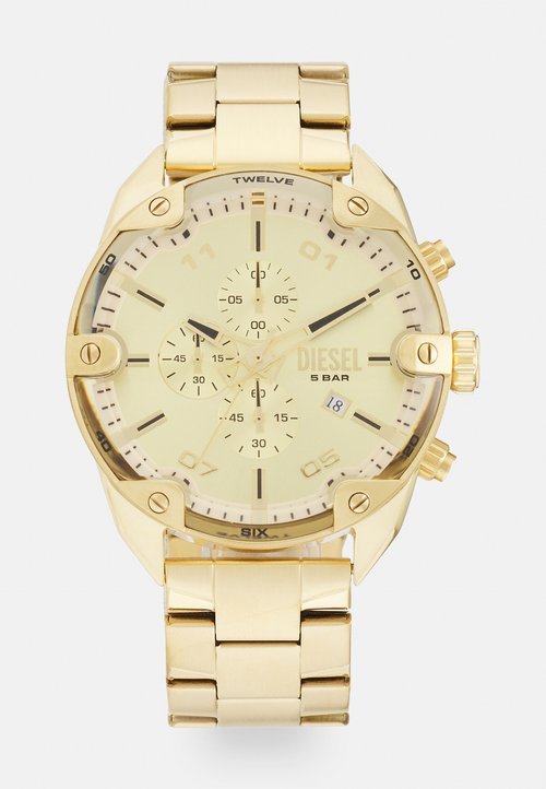 Diesel MASTER CHIEF - Uhr - gold/goldfarben - Zalando.ch