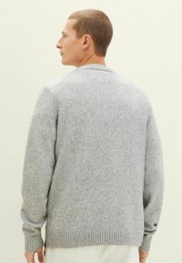 TOM TAILOR Strickjacke - grey heather melange/grau - Zalando.ch