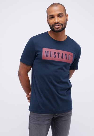 Mustang Triko s potiskem - grau/šedá - Zalando.cz