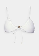 Seafolly SEA DIVE DRAWSTRING NECK BRALETTE - Bikinitopp - white/hvit ...