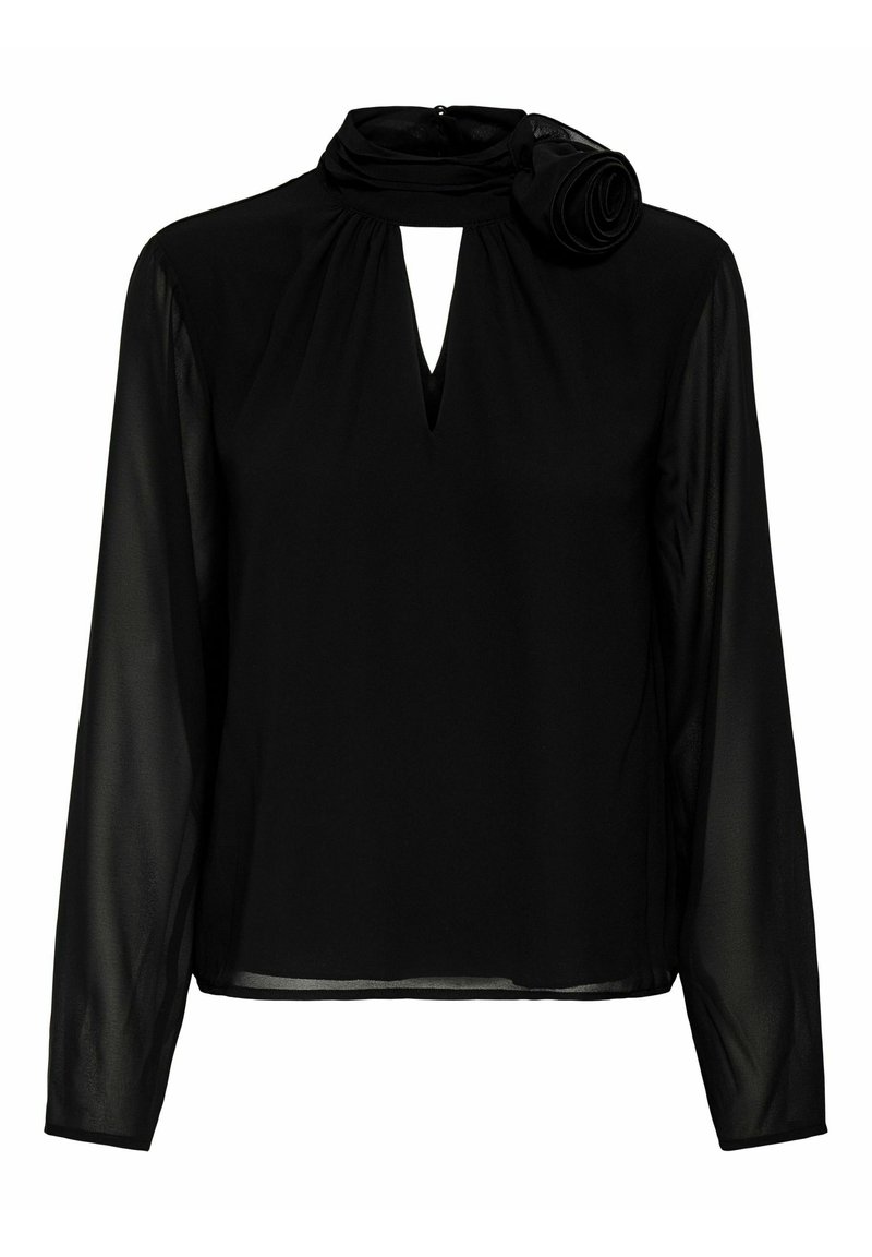 JDY HIGH NECK - Blusa - black/negro - Zalando.es