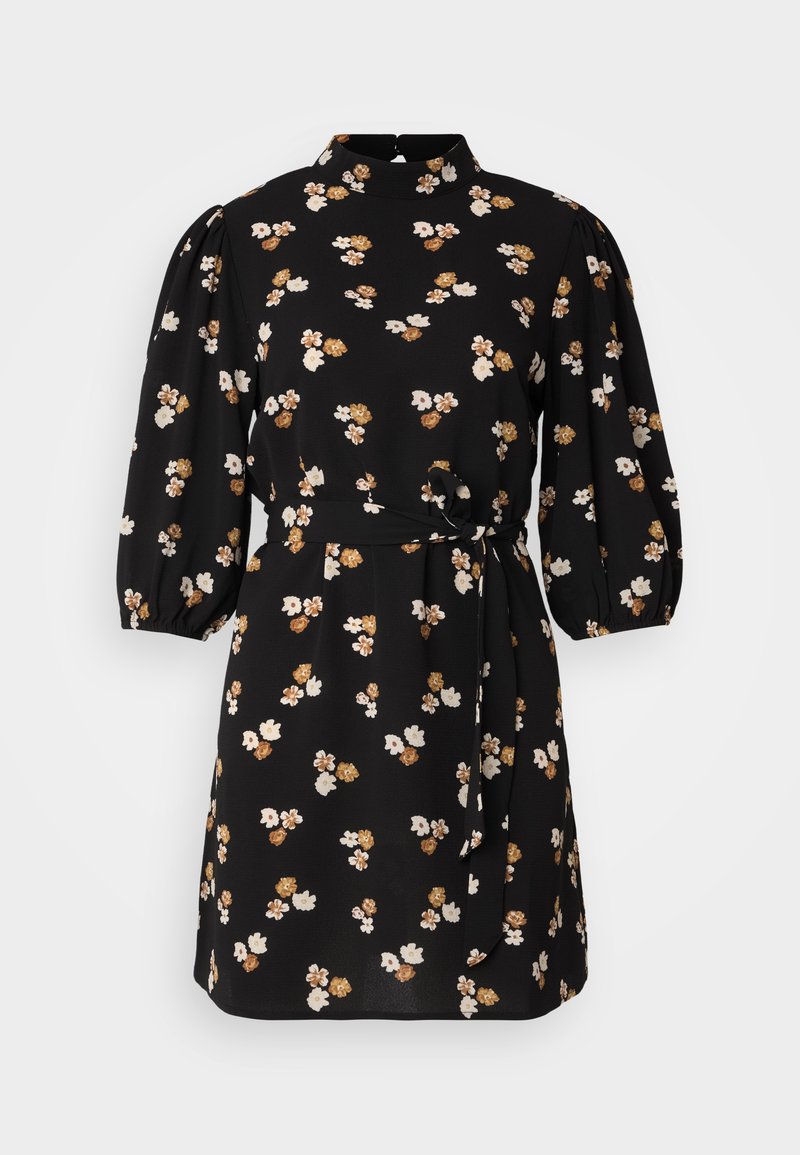 ONLY Petite ONLNOVA SWIRLA - Sukienka letnia/czarny - Zalando.pl