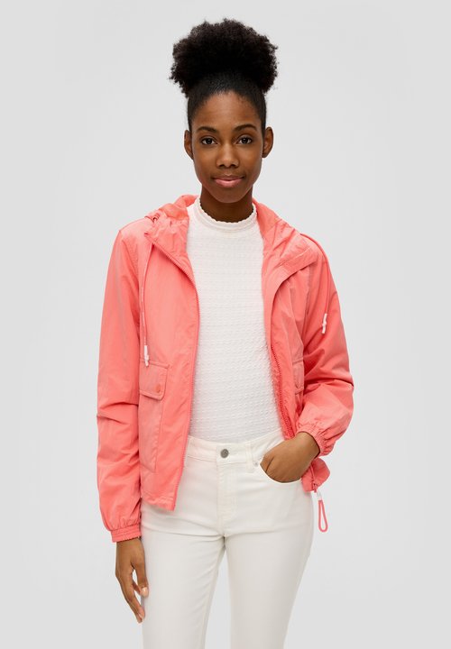 QS IM BOXY FIT - Sweater met rits - zartrosa/roze - Zalando.be
