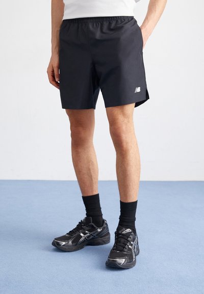 New Balance SMALL LOGO - Shorts - black/schwarz - Zalando.ch