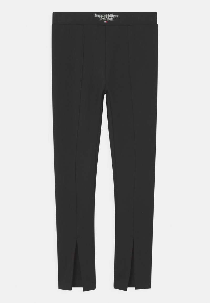 Tommy Hilfiger GRAPHIC - Leggings - Trousers - black - Zalando.de