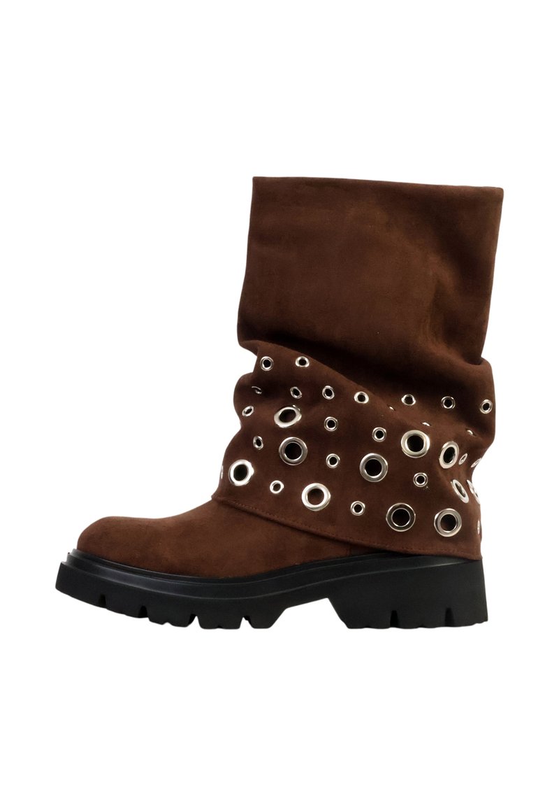 Super Mode Platform ankle boots - marron/brown - Zalando