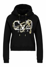 19V69 Italia FEA - Kapuzenpullover - black/schwarz - Zalando.de