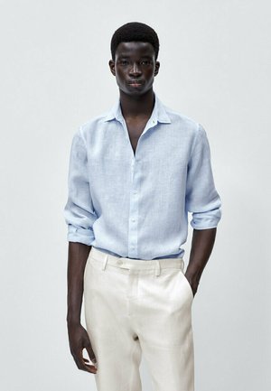 Marks & Spencer PURE LINEN - Hemd - light blue/hellblau - Zalando.at