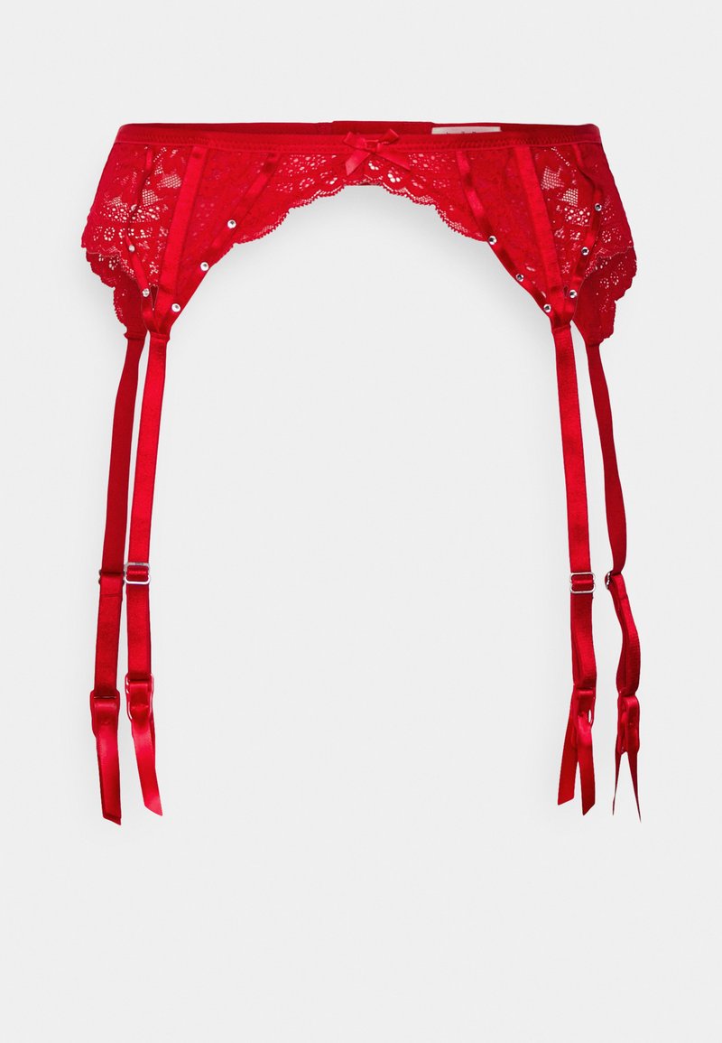 Hunkemöller MARIAH - Strumpfhalter - red/rot - Zalando.at