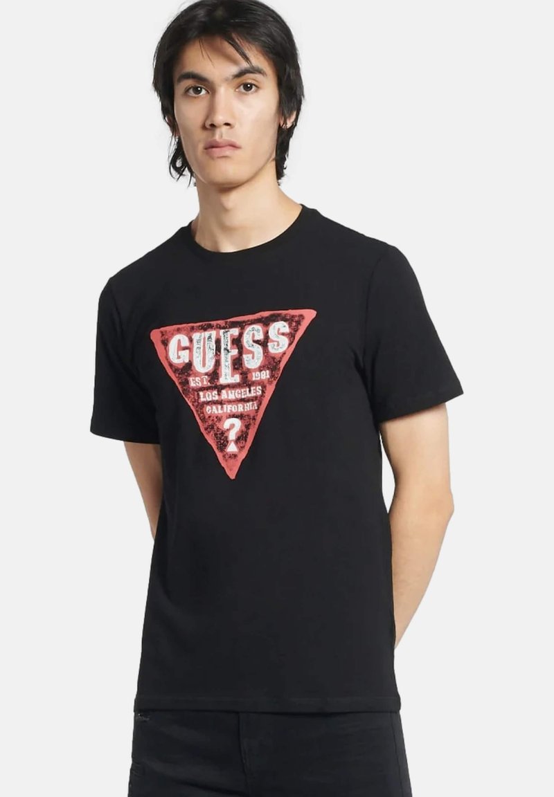 Guess T-shirt con stampa - black/nero - Zalando.it