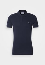 Calvin Klein Jeans BADGE SLIM - Piké - night sky/mörkblå - Zalando.se