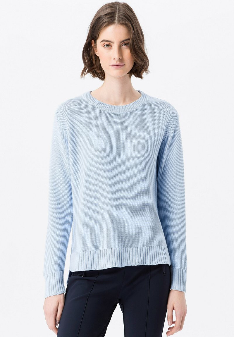 PETER HAHN 1/1-ARM - Jumper - light blue - Zalando.de