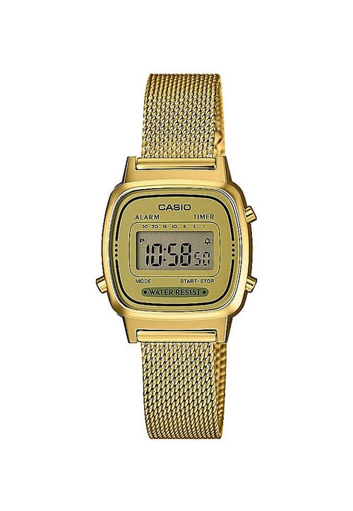 Casio ROUND UNISEX - Digitaluhr - gold-coloured/goldfarben - Zalando.ch