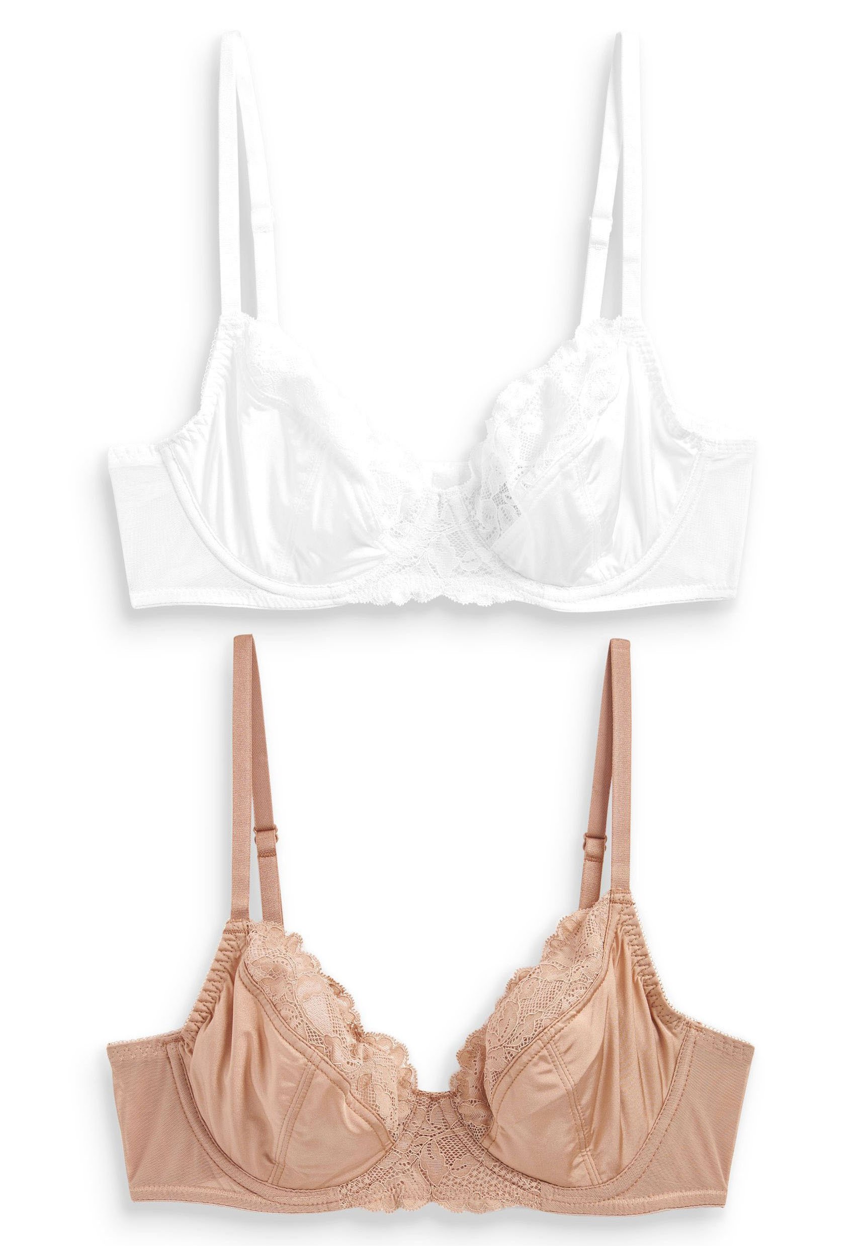 Next GEORGIE TWO PACK Underwired bra nude white white Zalando