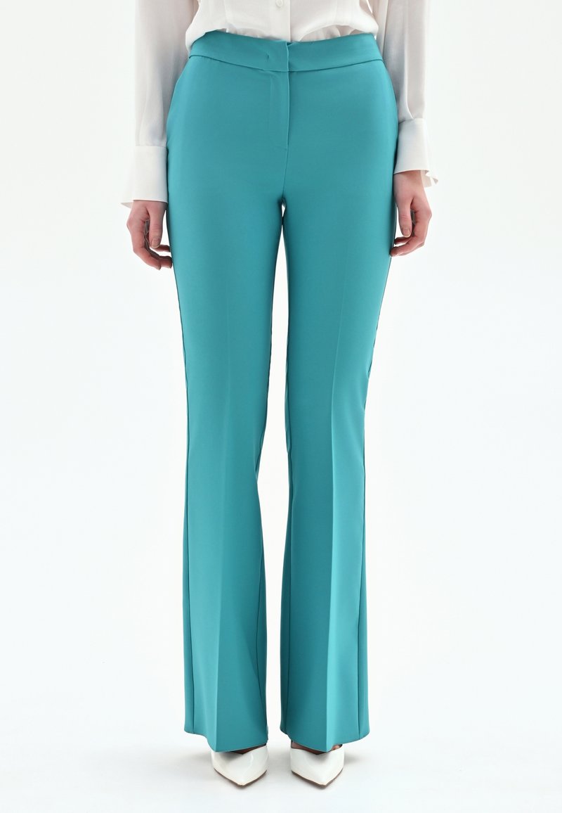 Rinascimento Pantalon classique - greem emerald/bleu - ZALANDO.FR