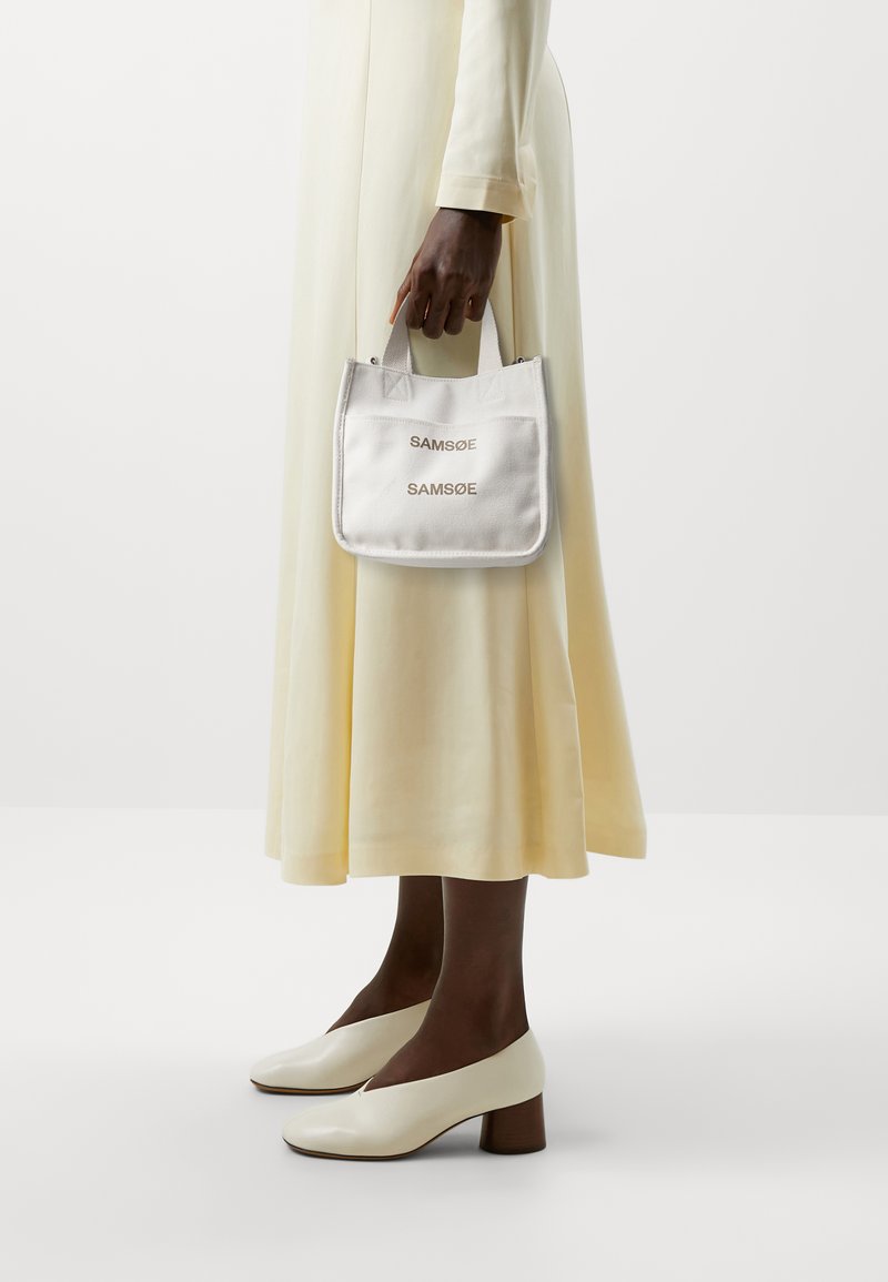 Samsøe Samsøe SALANITA - Handbag - nature/beige - Zalando.co.uk