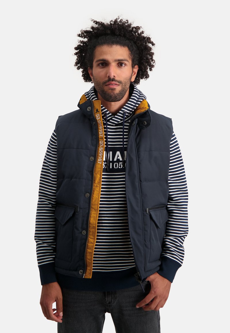 Gaastra RHODE ISLAND BODYWARMER - Waistcoat - blue - Zalando