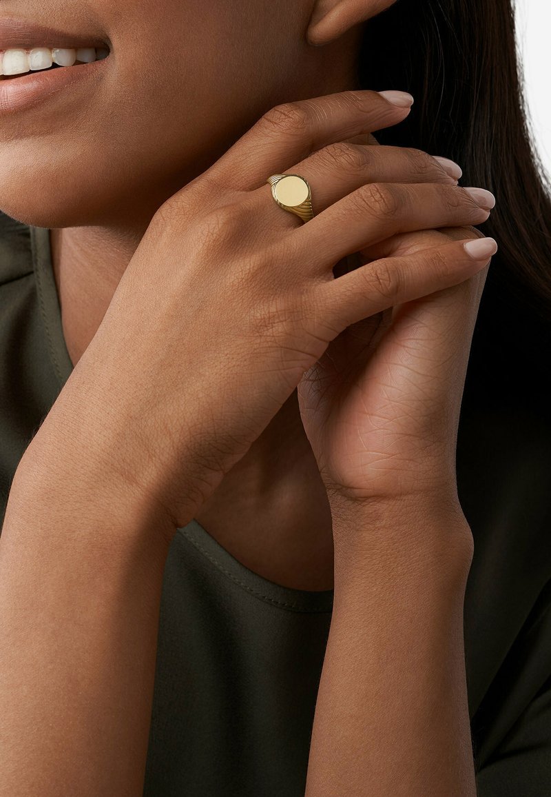 Fossil FOSSIL VINTAGE ICONIC - Ring - gold-coloured/goldfarben - Zalando.at