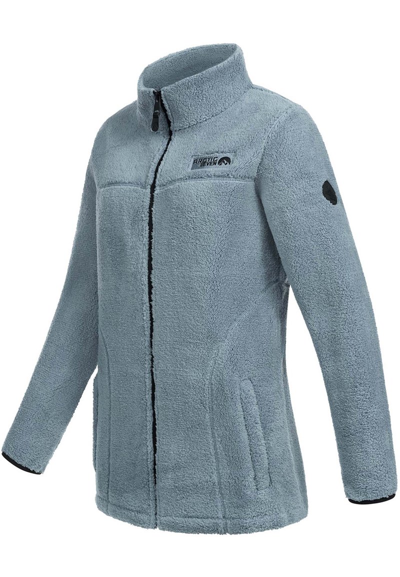 Arctic Seven Fleece jacket - dusty blue/blue - Zalando