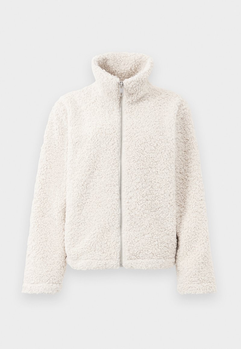 Object Teddy - Fleecejacka - white sand/vit - Zalando.se