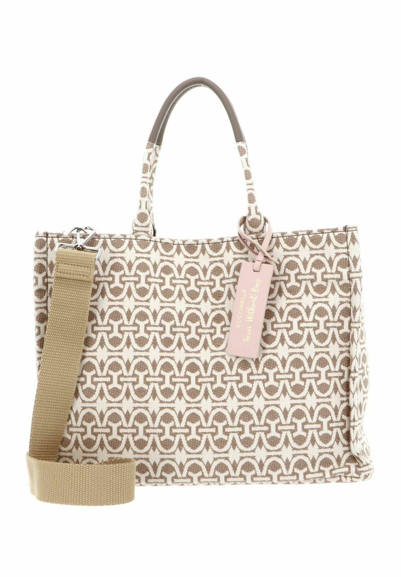 Coccinelle NEVER WITHOUT JACQUAR - Handbag - mult natur/warm taupe ...