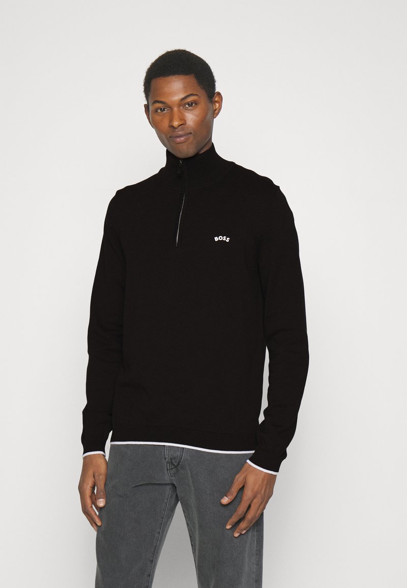 BOSS ZALLO - Jumper - black - Zalando.co.uk