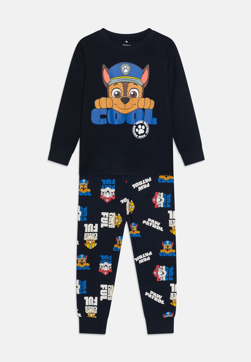 Name it NMMJABUR PAWPATROL NIGHT - Pyžamová sada/tmavě modrá - Zalando.cz