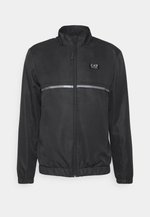 EA7 Emporio Armani VENTUS TRACKSUIT - Survêtement - black/noir - ZALANDO.FR