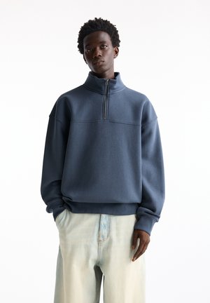 Vans LOWERED QZIP - Sweatshirt - copen blue/blau - Zalando.ch