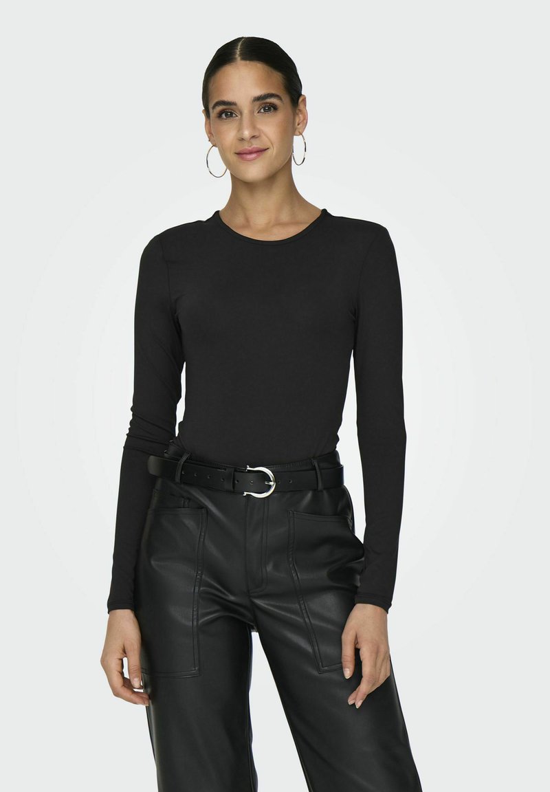 ONLY RUNDHALS - Body - black/negro - Zalando.es