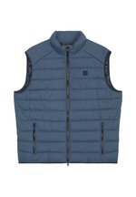 Marc O'Polo REGULAR - Waistcoat - moon stone/blue - Zalando