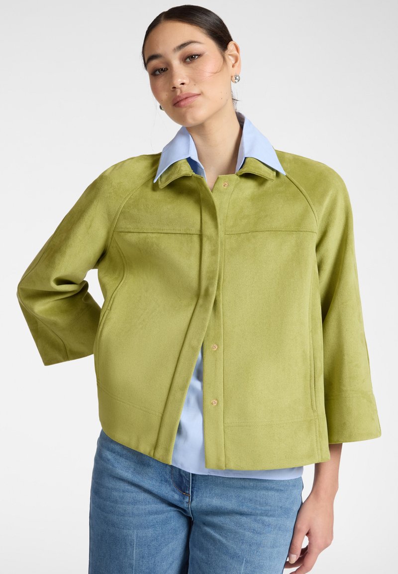 Elena Mirò BOXY - Summer jacket - verde chiaro/light green - Zalando