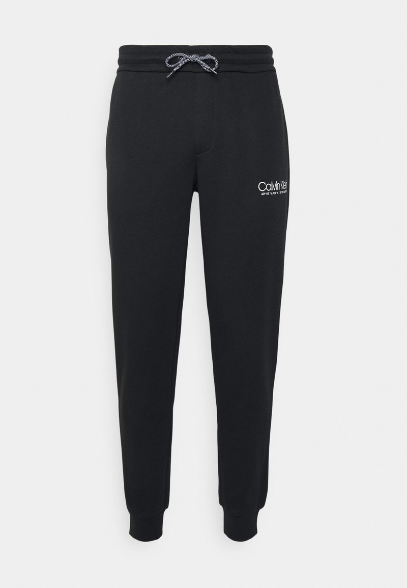 Calvin Klein Logo Coordinates Tracksuit Bottoms Black Zalando Ie