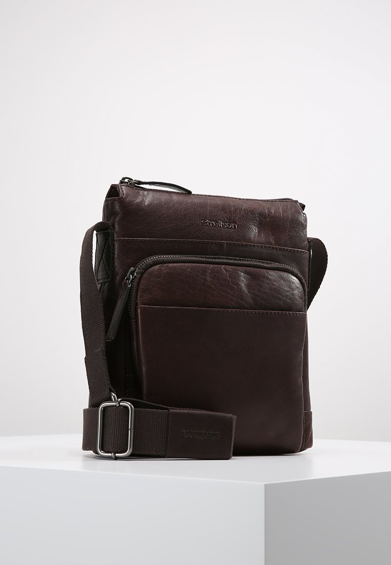 Strellson Across body bag - dark brown - Zalando