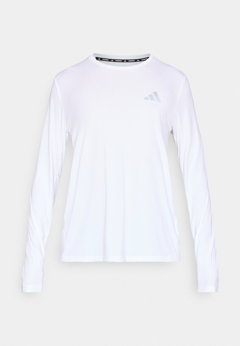 adidas Performance RUN - Long sleeved top - white - Zalando.co.uk