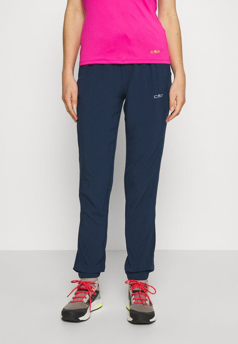 Cmp Woman Long Pant Stoffhose Blue Dunkelblau Zalando Ch