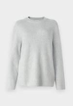 MICHAEL Michael Kors BOXY - Strickpullover - pearl/hellgrau - Zalando.de