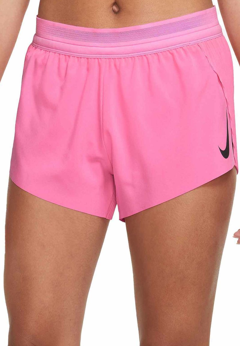 Nike Performance W Nk Aroswft Short Sports Shorts Pinksicle Pink