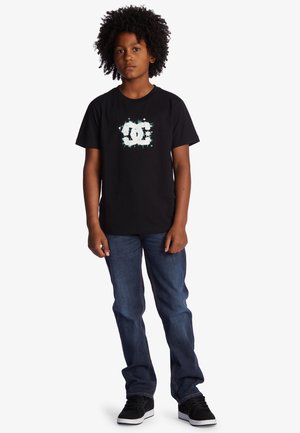 DC Shoes BURNER - T-Shirt print - ktew pirate black enzyme wash/schwarz ...