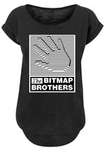 F4NT4STIC RETRO GAMING BITMAP BROS - T-Shirt print - black/schwarz ...