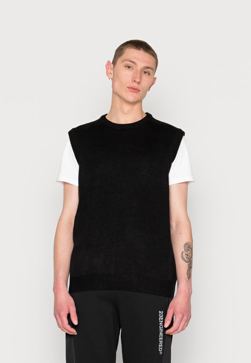 Denim Project RAMI VEST - Jumper - black - Zalando.ie