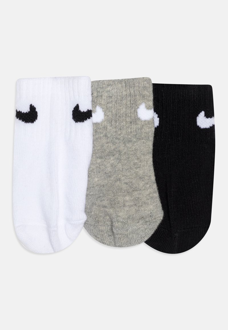Nike Sportswear CORE GRIPPER UNISEX 3 PACK - Sokker - black/svart ...