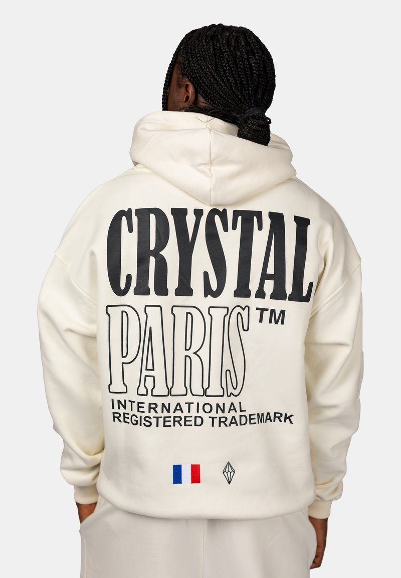 CRYSTAL PARIS Hoodie - coconut/off-white - Zalando