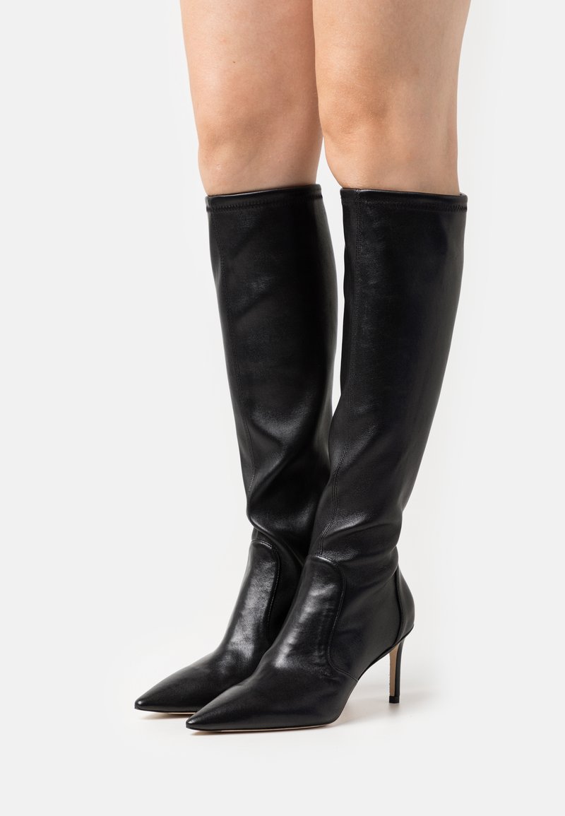 Stuart Weitzman TO THE KNEE BOOT - Stiefel - black/schwarz - Zalando.de