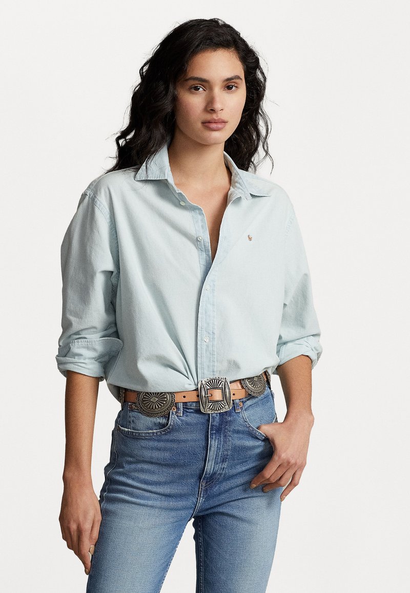 Polo Ralph Lauren LONG SLEEVE BUTTON FRONT SHIRT - Overhemdblouse ...