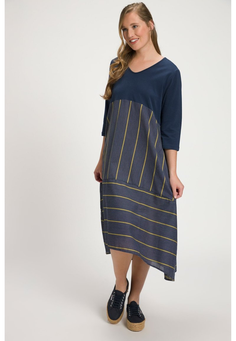 Ulla Popken Freizeitkleid - dark blue/dunkelblau - Zalando.de